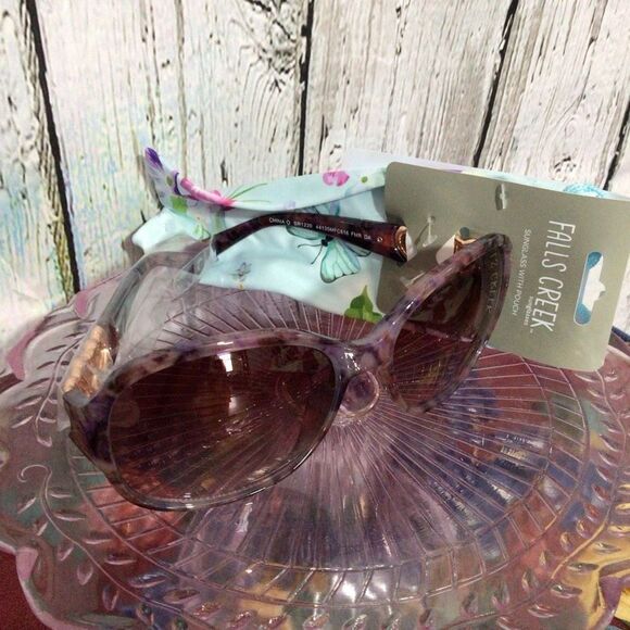 Falls Creek | Accessories | Falls Creeknwt Sunglasses Pink Brown 0 Uva ...